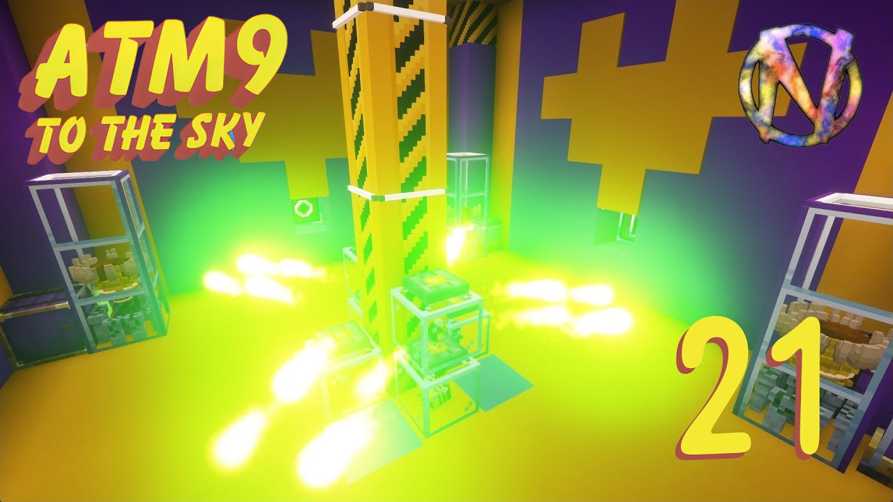 21 - ATM9 :To the Sky - Piglich, Drygmies, and Bees, Oh My - YouTube