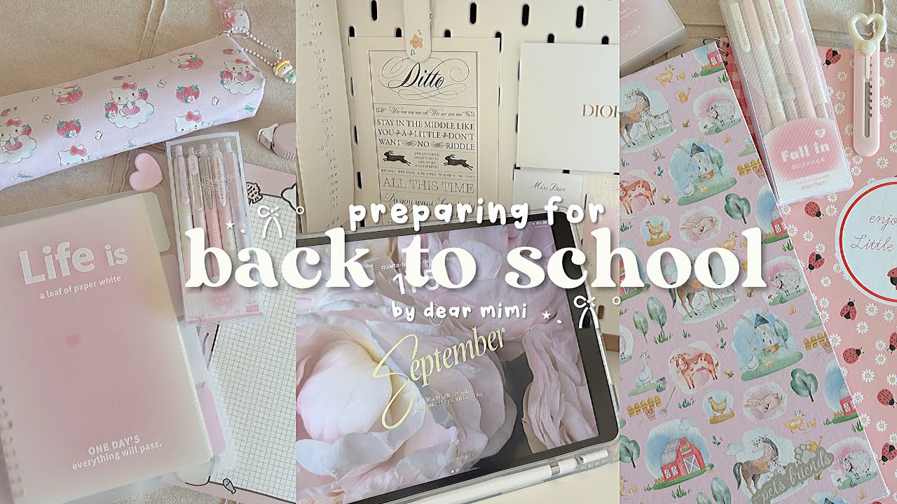 back to school prep 📓🎀 things to do before back to school, what's on my ...