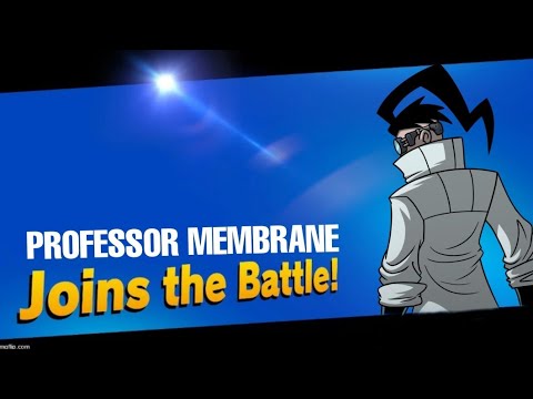NICKELODEON ALL-STAR BRAWL PROFESSOR MEMBRANE FINAL SMASH REVEAL - YouTube