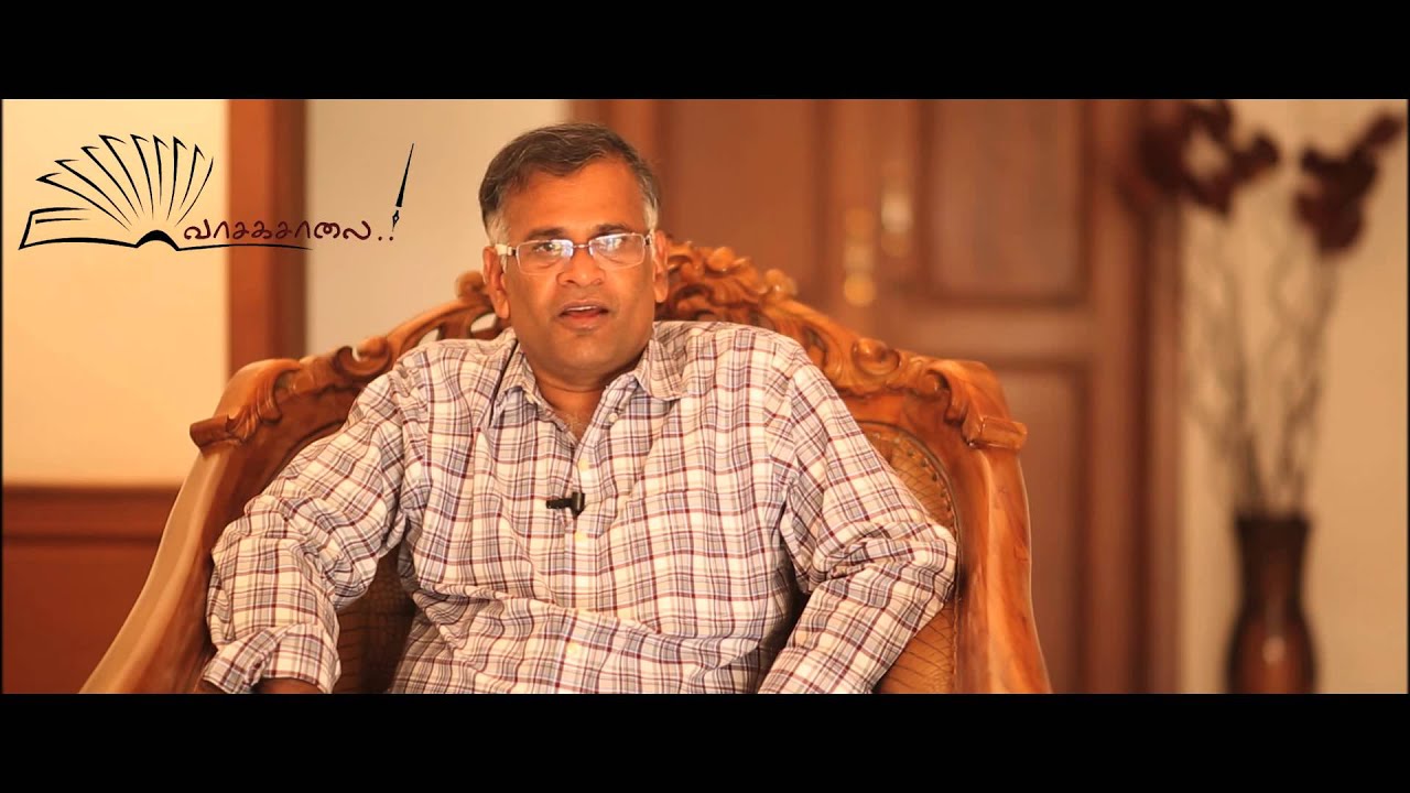 Writer Jeyamohan speaks about VASAGASALAI - YouTube