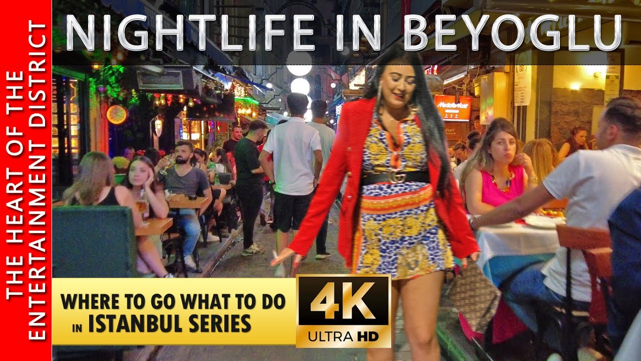Istiklal Street, 💃Istanbul Nightlife🔥 in Beyoglu, Autumn in Istanbul ...
