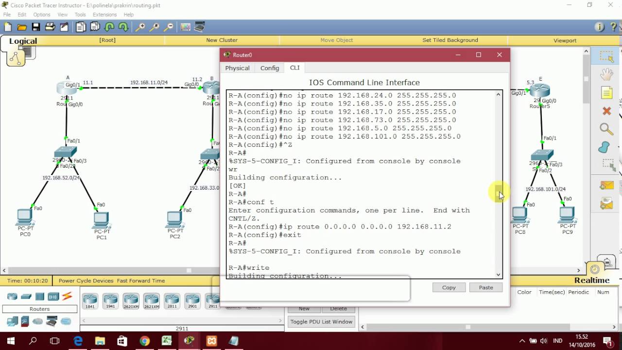 Default Route ipv4 - YouTube