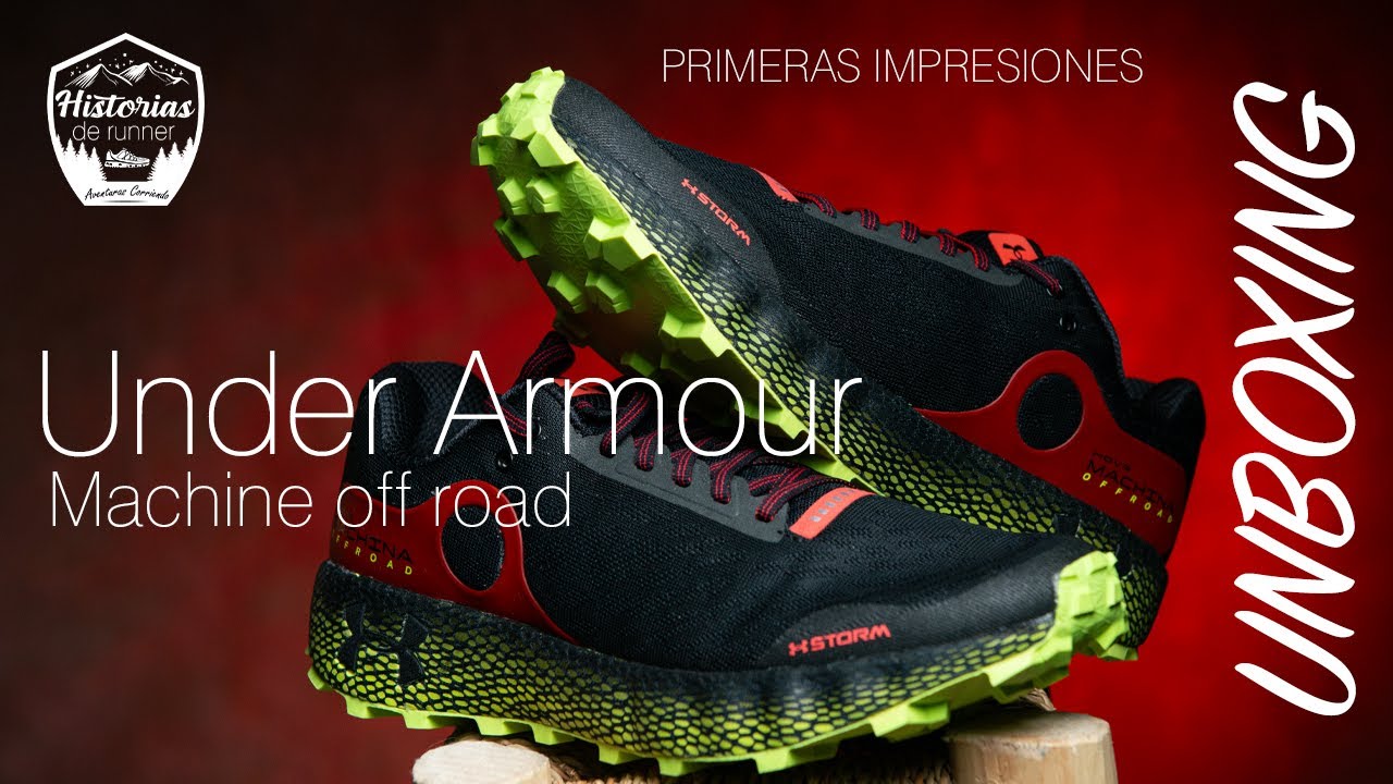Under Armour Machine Off Road · SUELA VIBRAM LITE BASE - YouTube