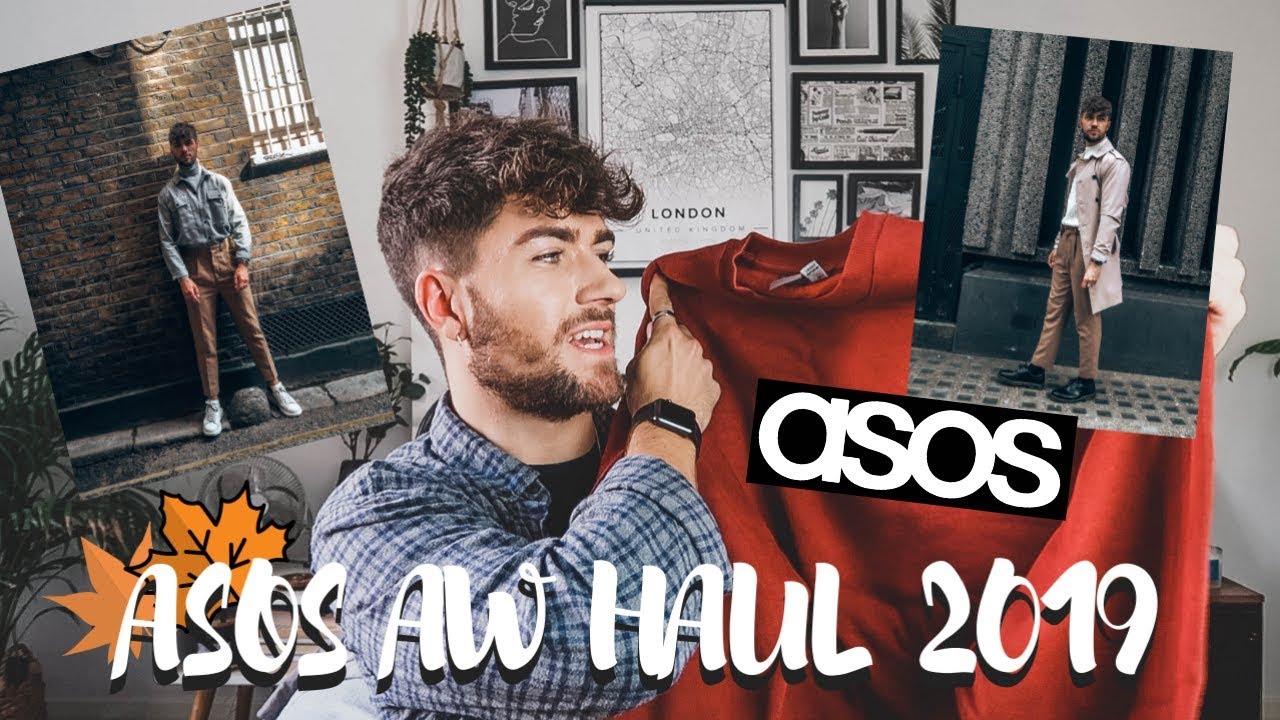 HUGE ASOS HAUL MENS AUTUMN WINTER 2019 HAUL AND TRY ON! - YouTube