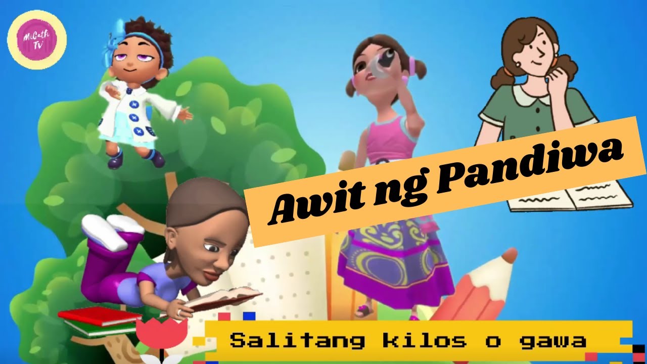 Awit ng Pandiwa | Pandiwa Song | Filipino/MTB Educational Music Videos ...