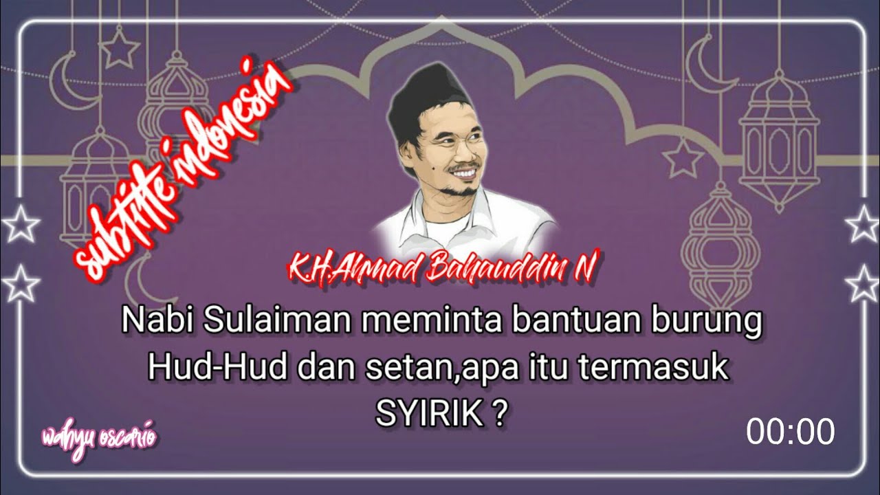 Nabi Sulaiman meminta bantuan kepada burung dan setan,apa itu perbuatan ...