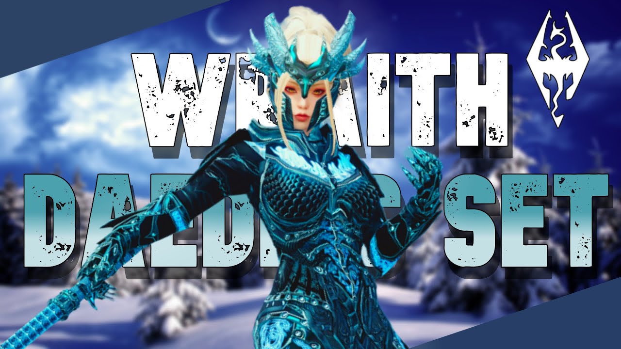 Skyrim Mod: Wraith Daedric Armor And Weapons (PS4/XBOX1/PC) - YouTube