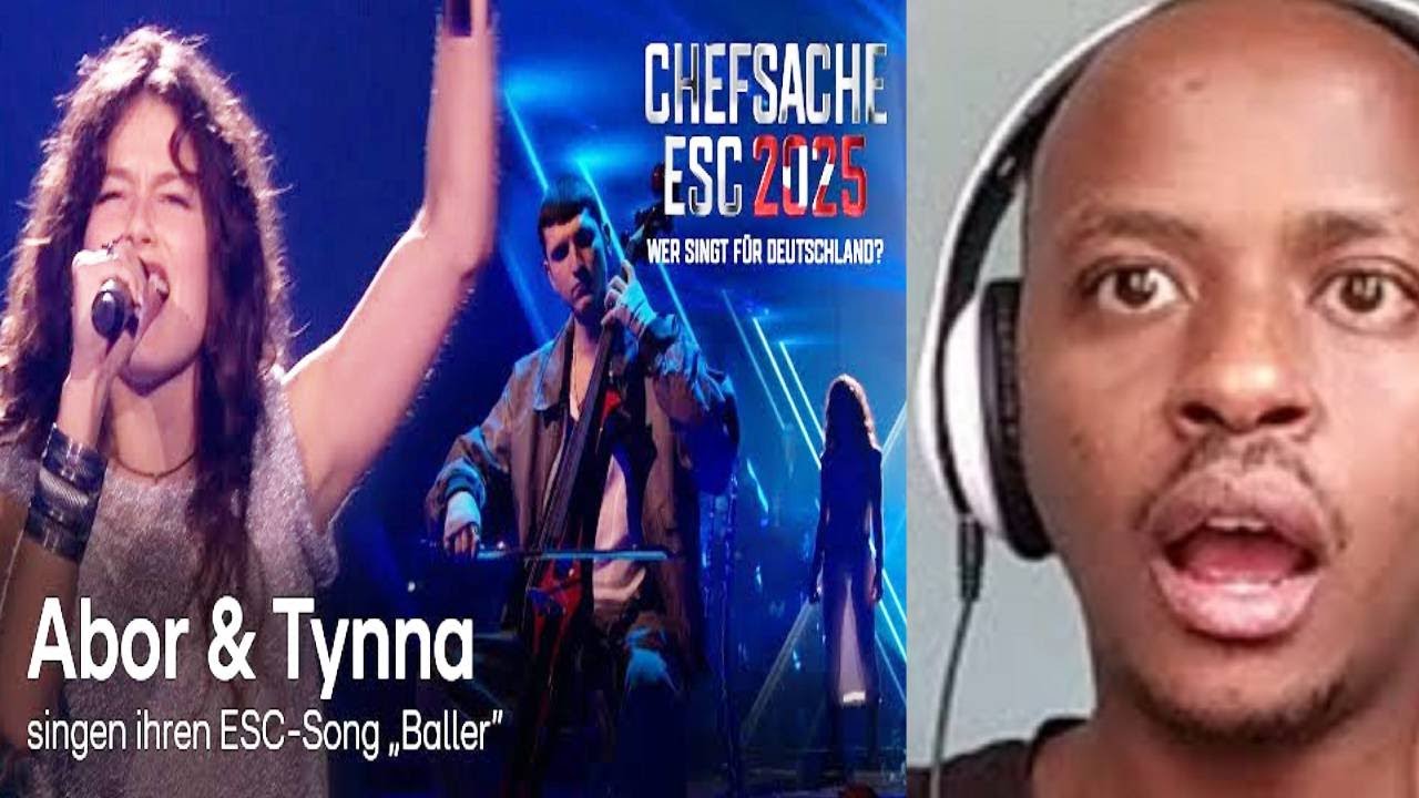 🇩🇪 Abor & Tynna REACTION - "Baller" (Halbfinale Chefsache ESC 2025 ...