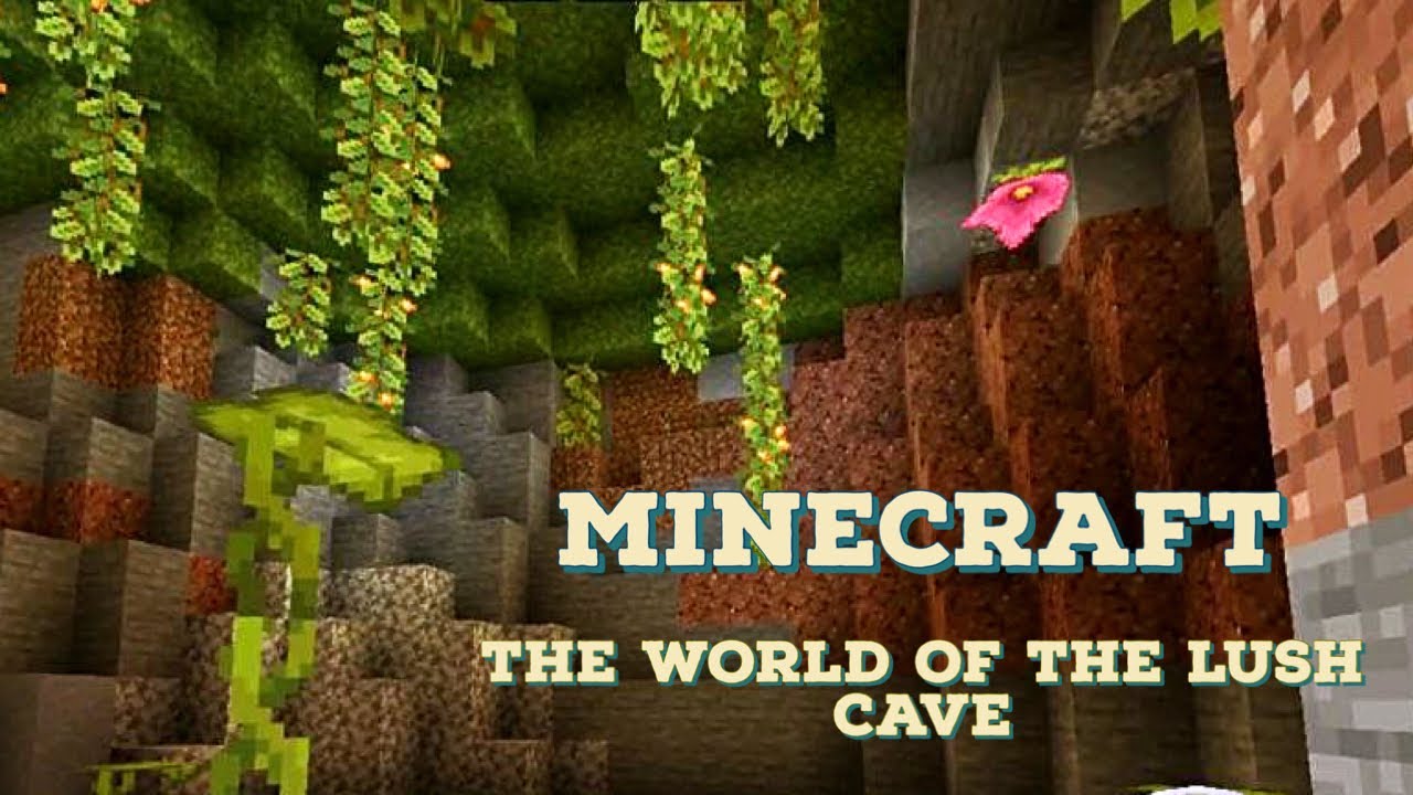 The world of the lush cave // Minecraft Survival - YouTube