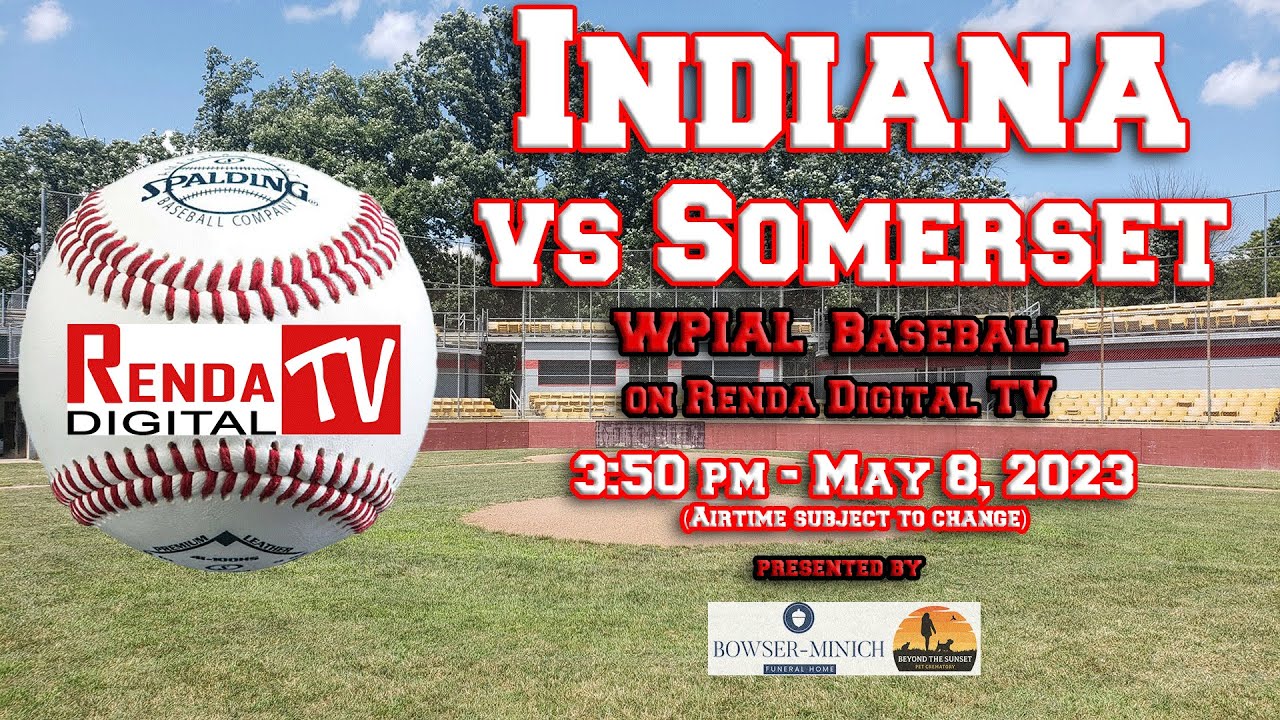 Indiana vs Somerset Baseball (05-08-23) - YouTube