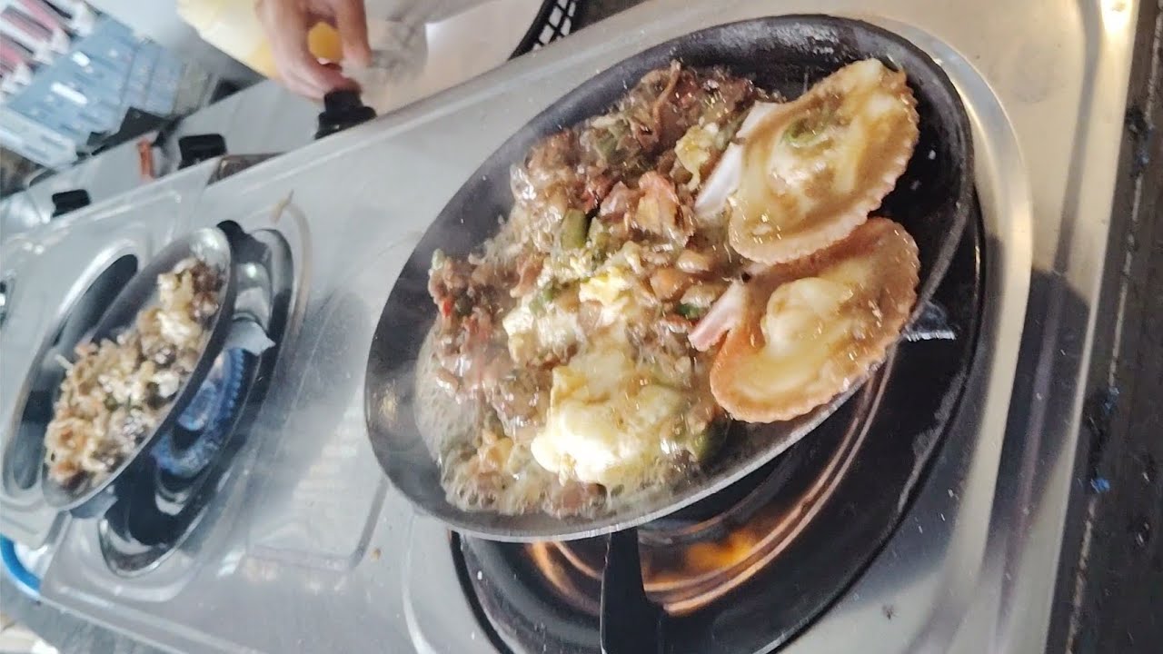 UBEY_GIRL is live COOKING PORK SISIG WITH SEA SHELLS. #cooking # ...