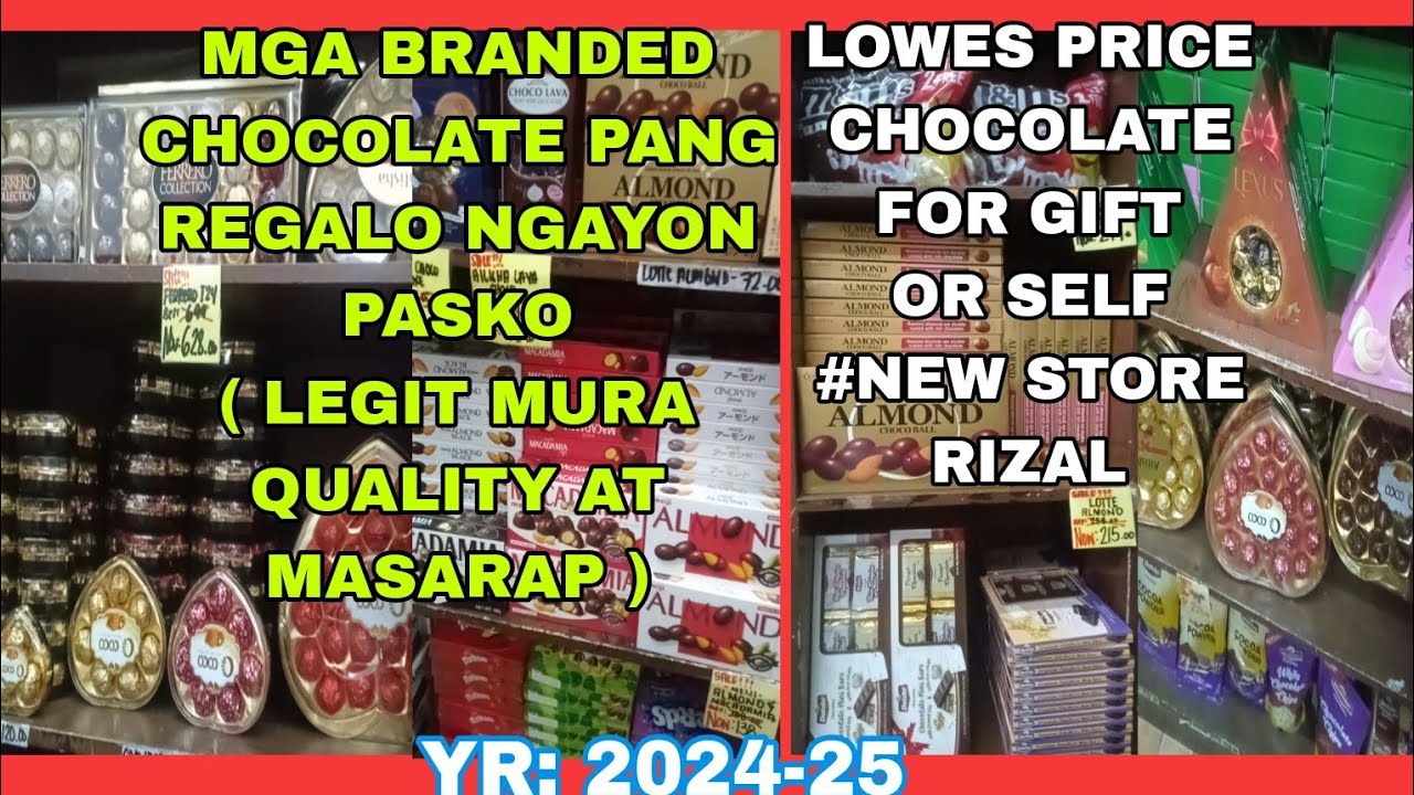 Mga imported chocolate na pang regalo ngayon PASKO LEGIT SALE ( PRICE ...