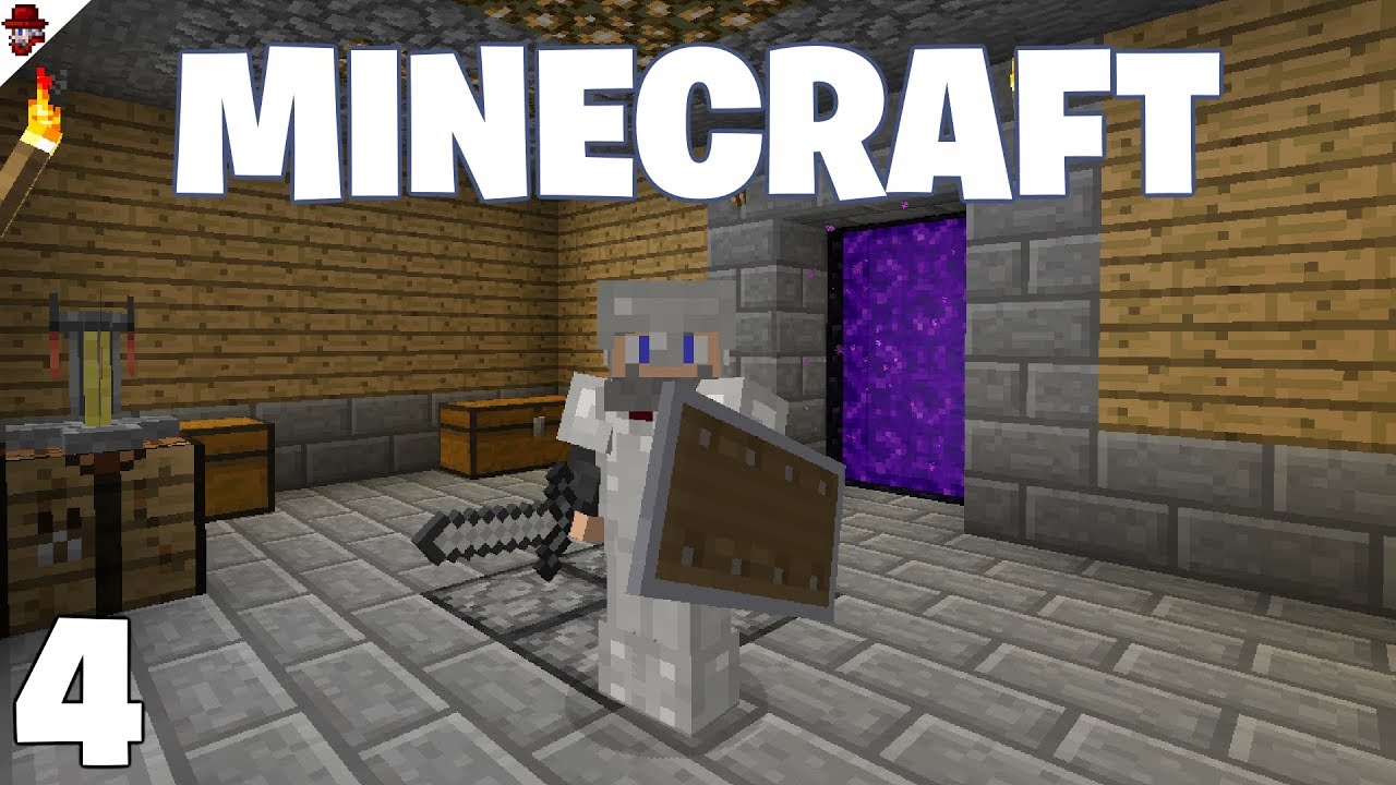 Minecraft # 4 Withering Away! (Survival Let's Play) - YouTube