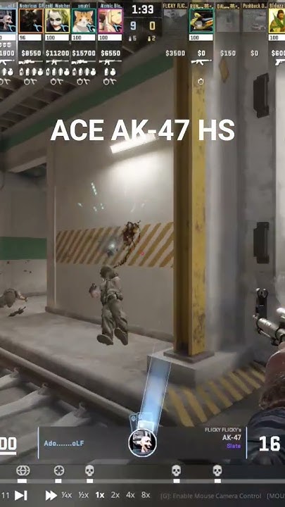 Cs2 Ace Ak47 #csgo #cs2overpass #edms #counterstrike #helpmemakethismakesense #music #gaming ...