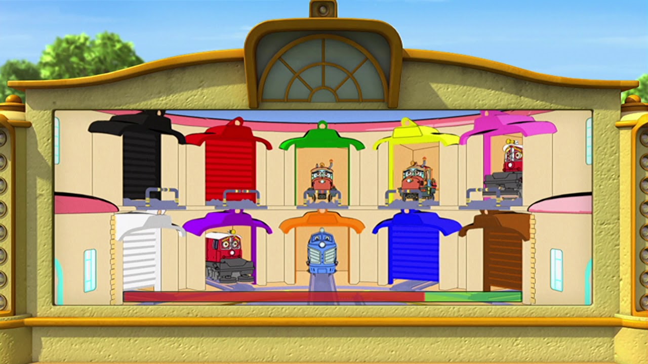 Chuggington - Rainbow Chuggers Clip - Cartoons for Children - YouTube