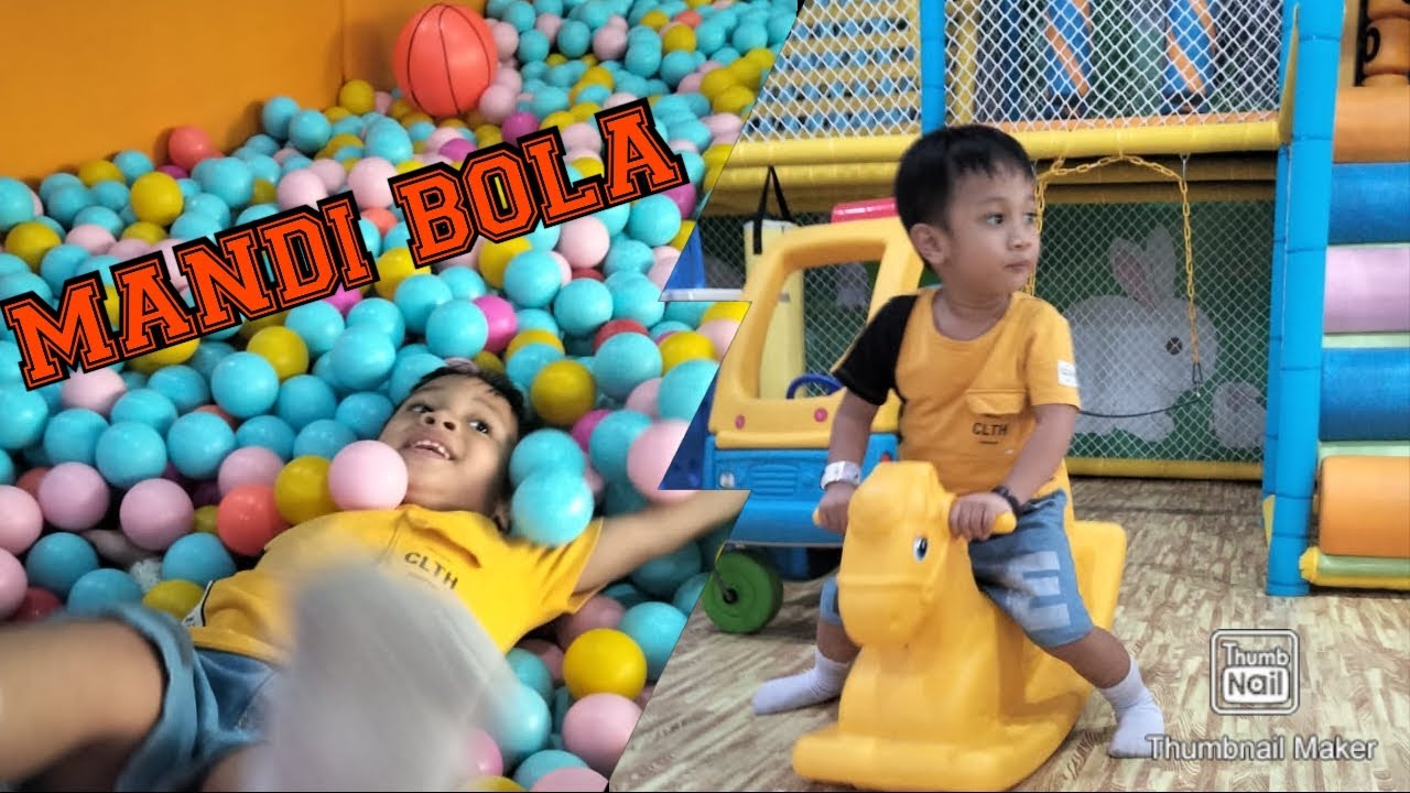 ALFI LAGI DI PLAYGROUND | MANDI BOLA | MAIN TRAMPOLIN | MAIN KUDA-KUDA AN | MAIN SELUNCURAN ...