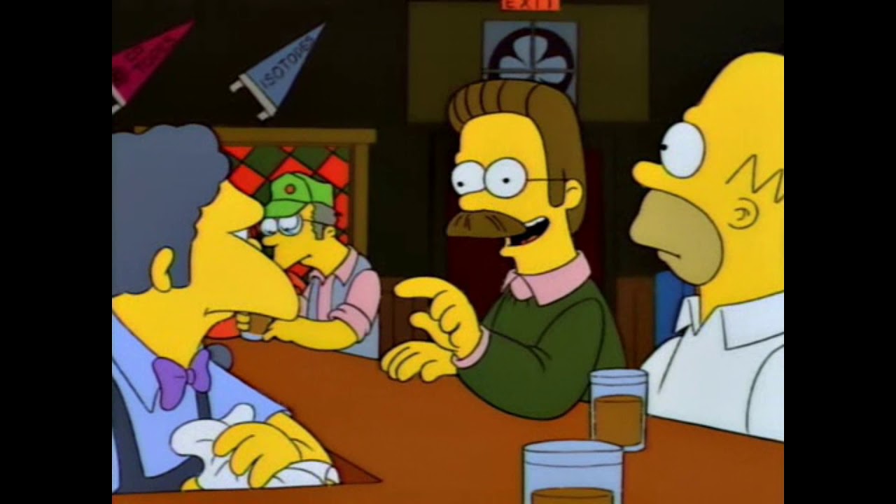 The Simpsons - Moe's is closed on Wednesdays - YouTube