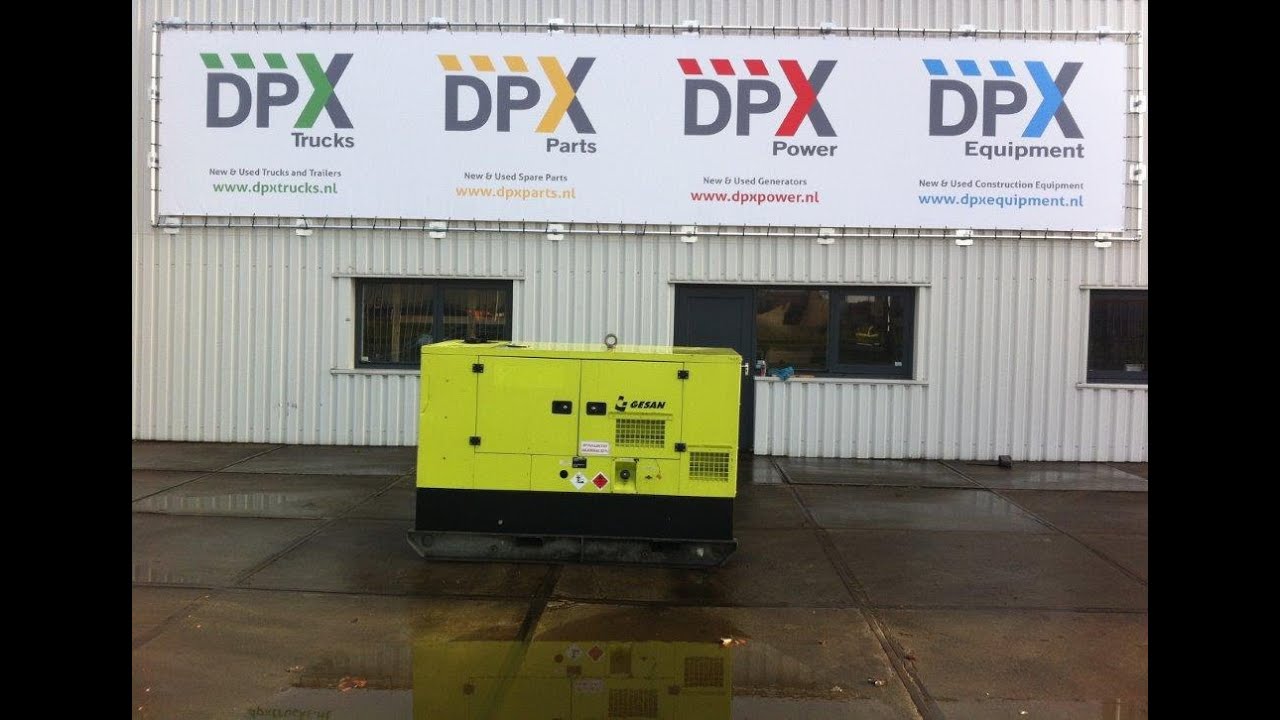 DPX Power: Gesan DPR 45 - 55 kVA (Perkins) | DPX 10093 - YouTube