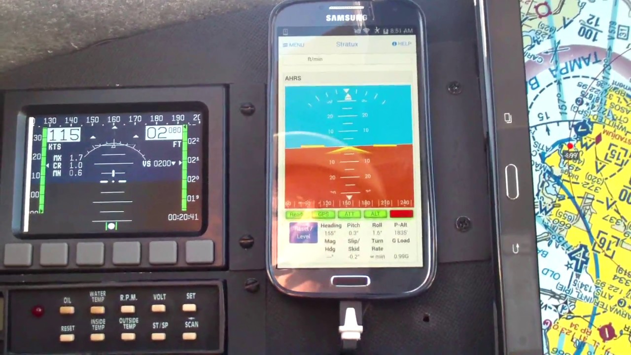 2018 Stratux AHRS. With AHRS and GPS I flight test the Stratux, 1080p ...