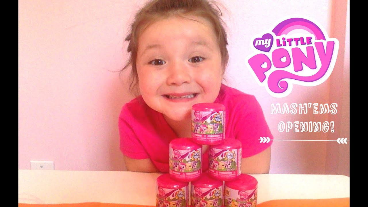 My Little Pony Mash'ems haul and opening - YouTube