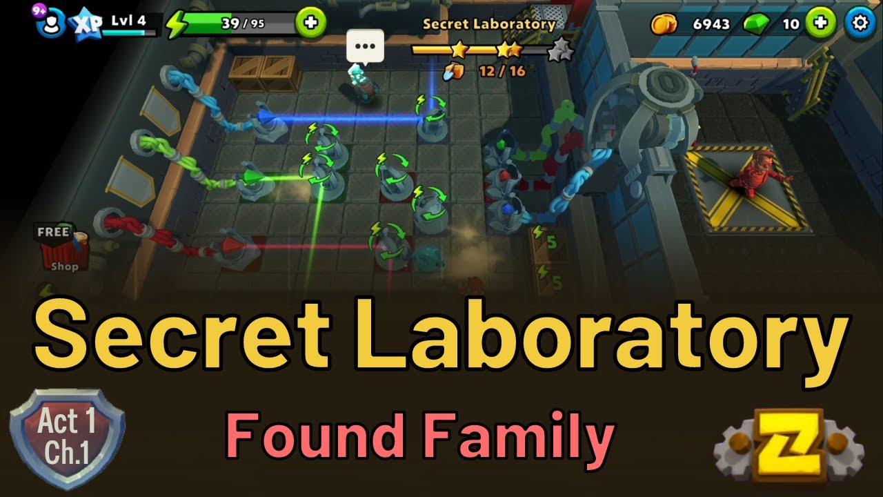 Secret Laboratory - #10 Found Family - Puzzle Adventure - YouTube