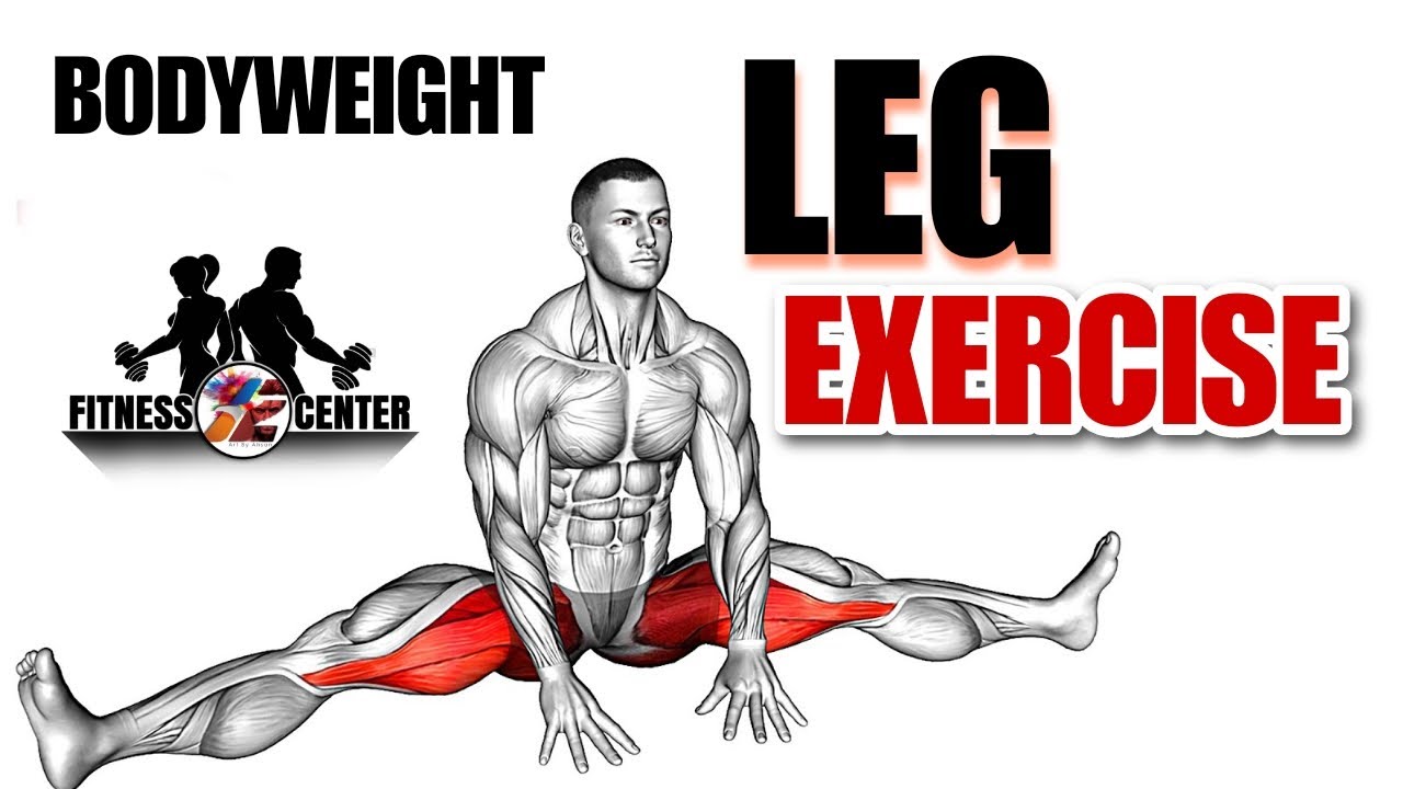 The Best Legs Exercises (No Weights) | Artbyahsanfitnesscenter | #gym # ...