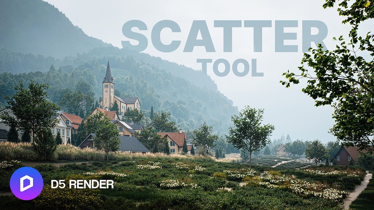 The Easiest Scatter Tool Ever? - YouTube