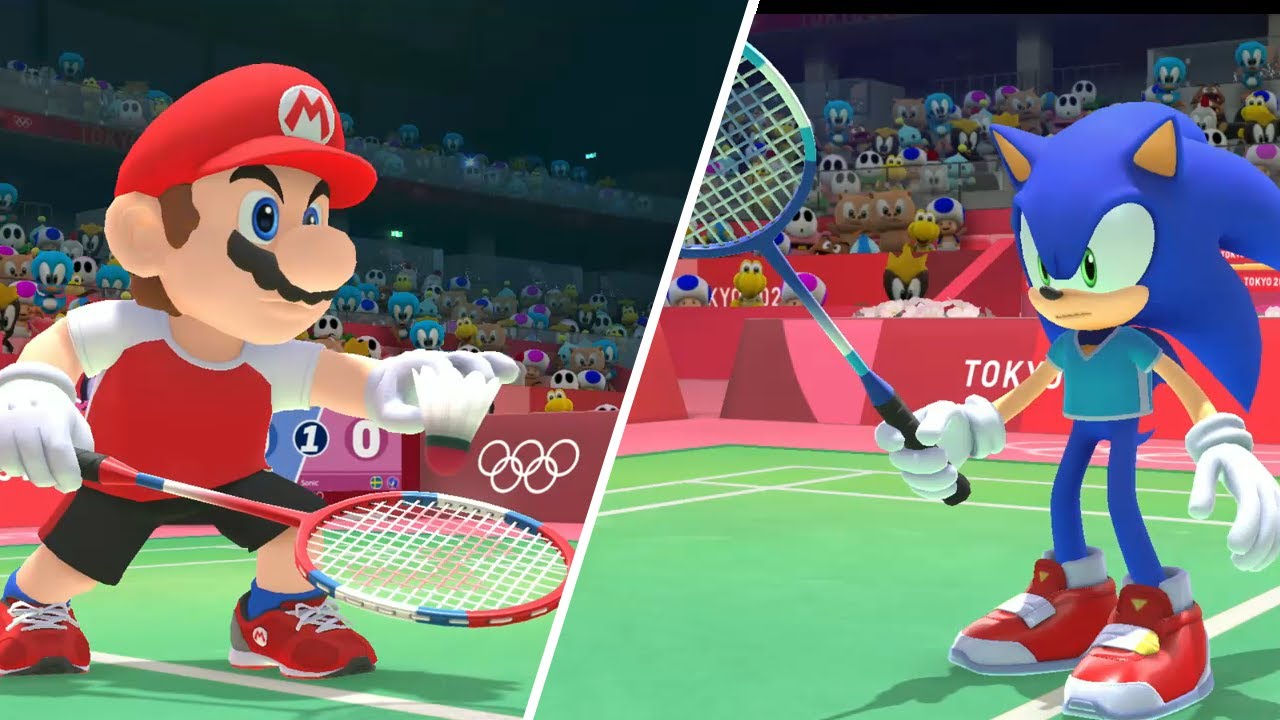 MARIO & SONIC AT THE OLYMPIC GAMES TOKYO 2020 Badminton Very Hard - YouTube