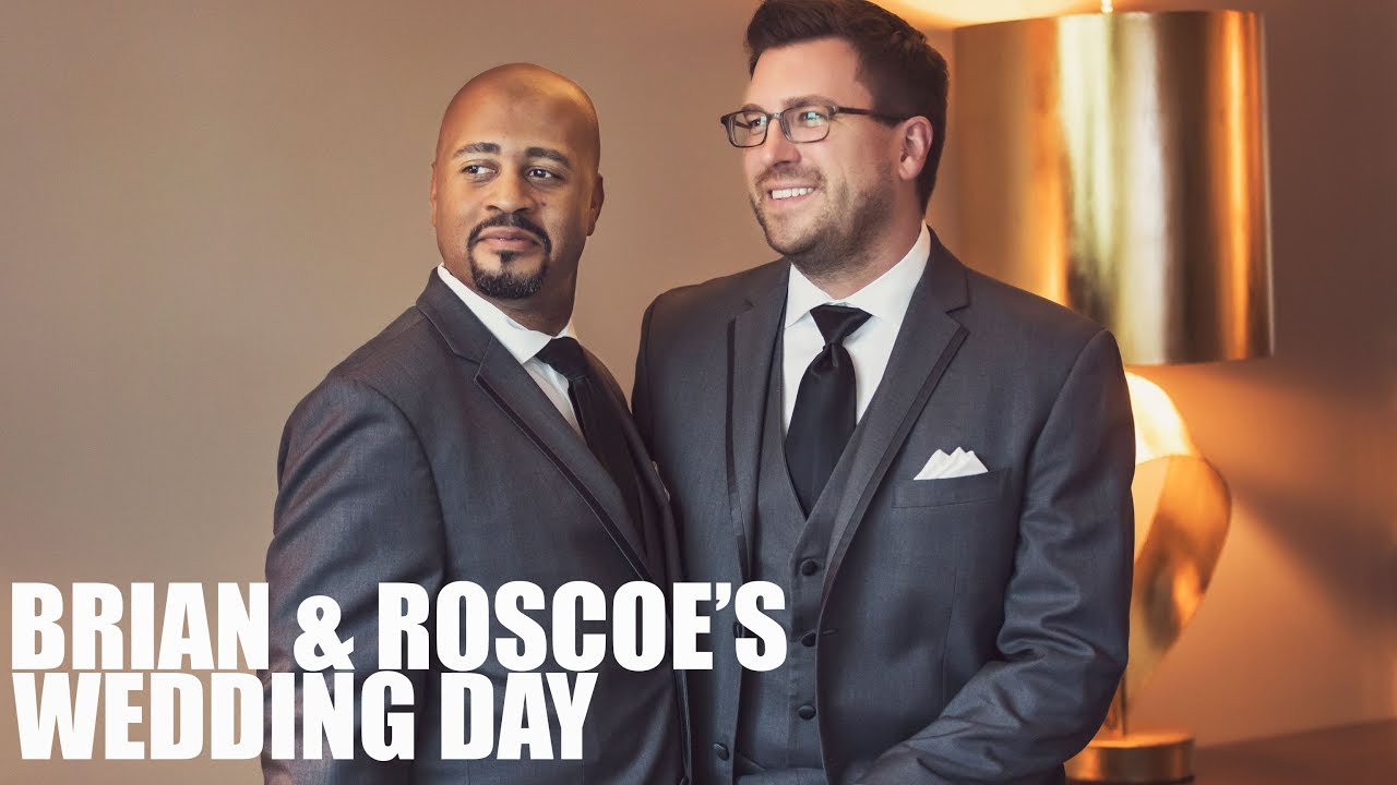 Brian & Roscoe's Wedding Day - YouTube