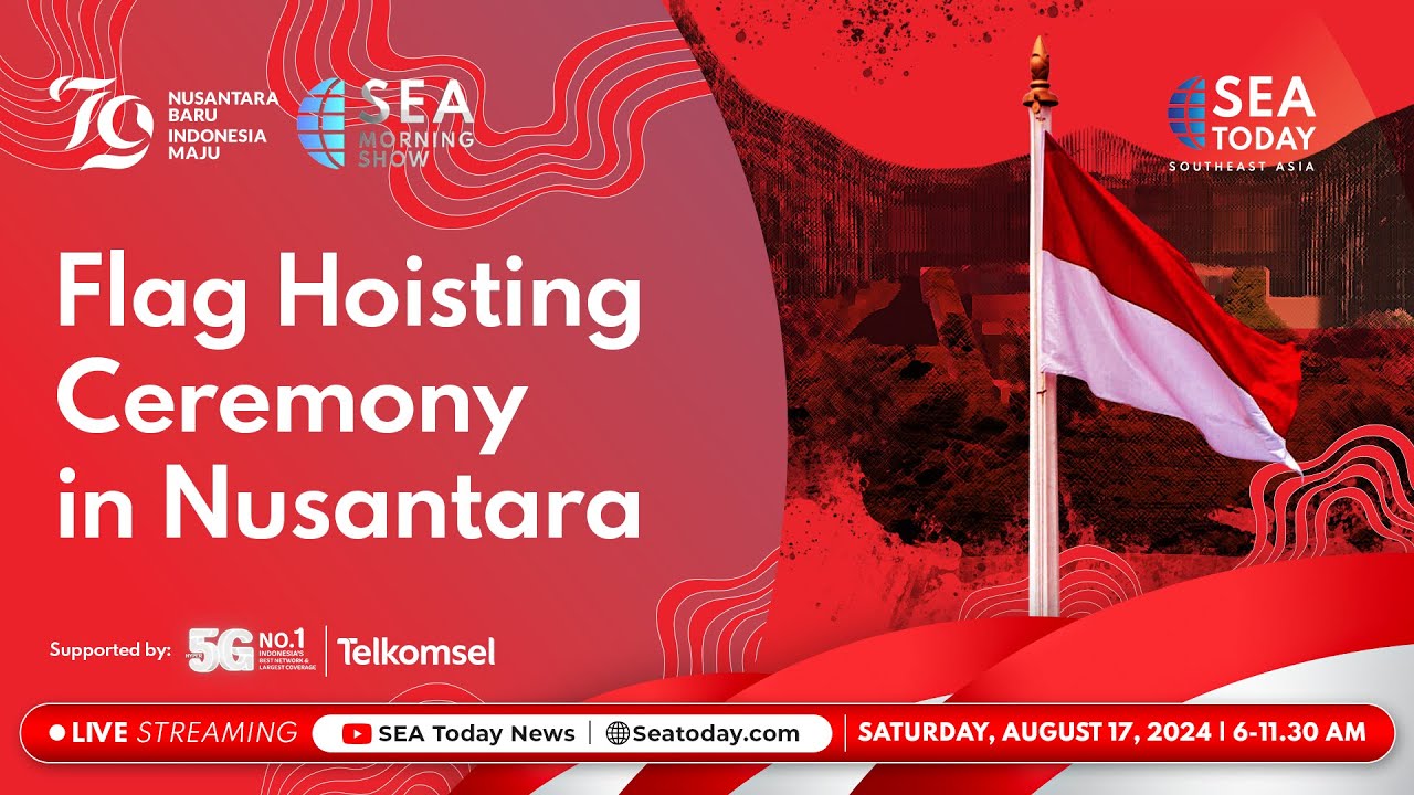 79TH INDONESIAN INDEPENDENCE DAY - FLAG HOISTING CEREMONY IN NUSANTARA ...