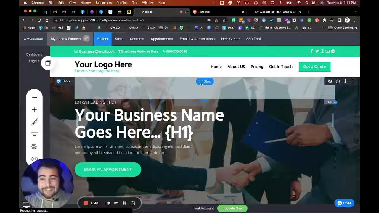 How to BUILD a Website Without Coding using a Drag & Drop Editor - YouTube