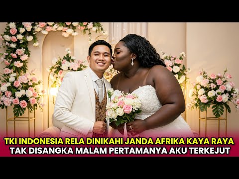 VIRAL‼️TKI Indonesia Rela Dinikahi Janda Afrika Kaya Raya, Tak Disangka Malam Pertamanya…