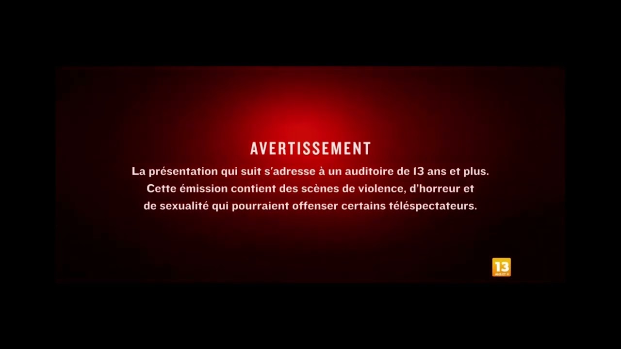 Super Ecran - Violence, Horror and Sexuality 13+ Viewer Advisory (2023 ...