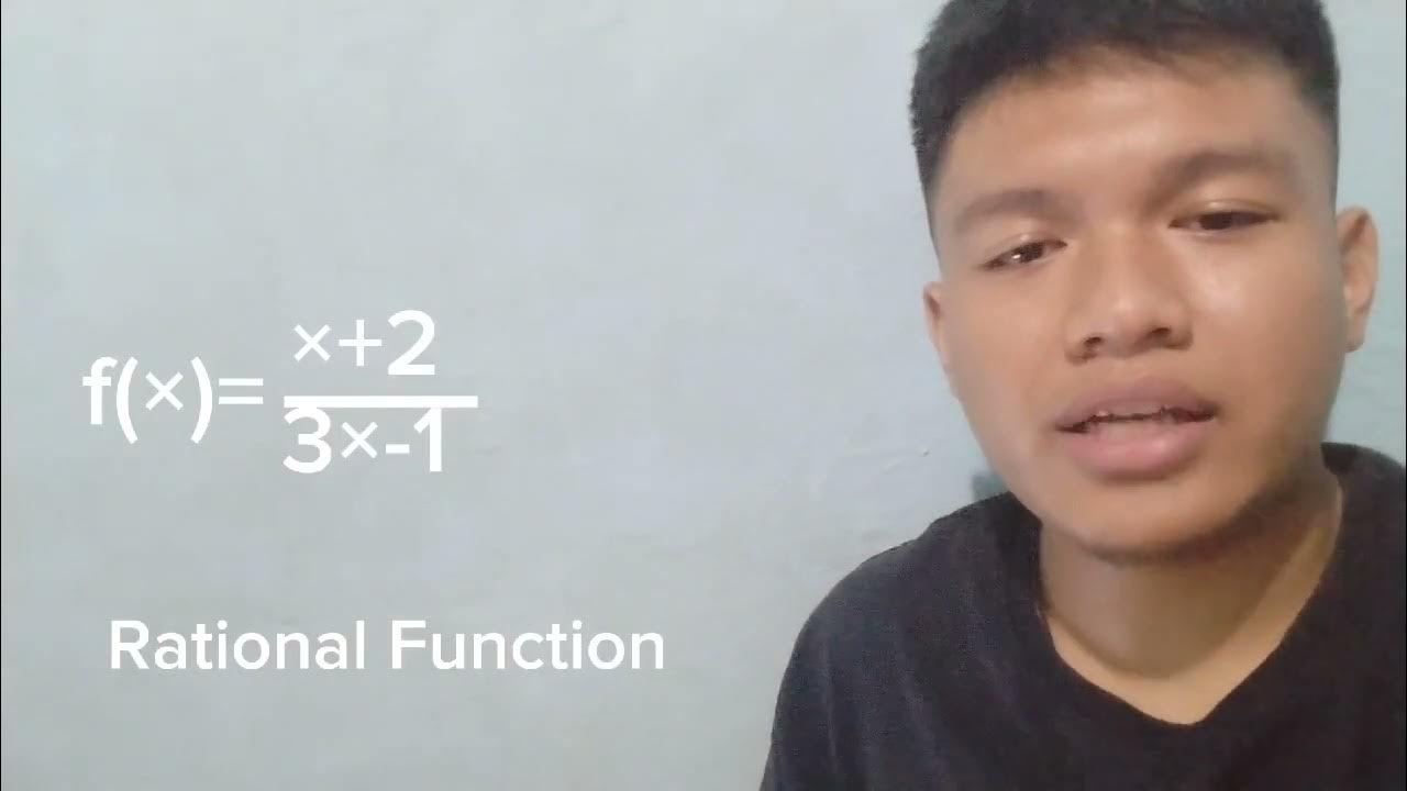 Lesson 4: Concept of Rational Functions - YouTube