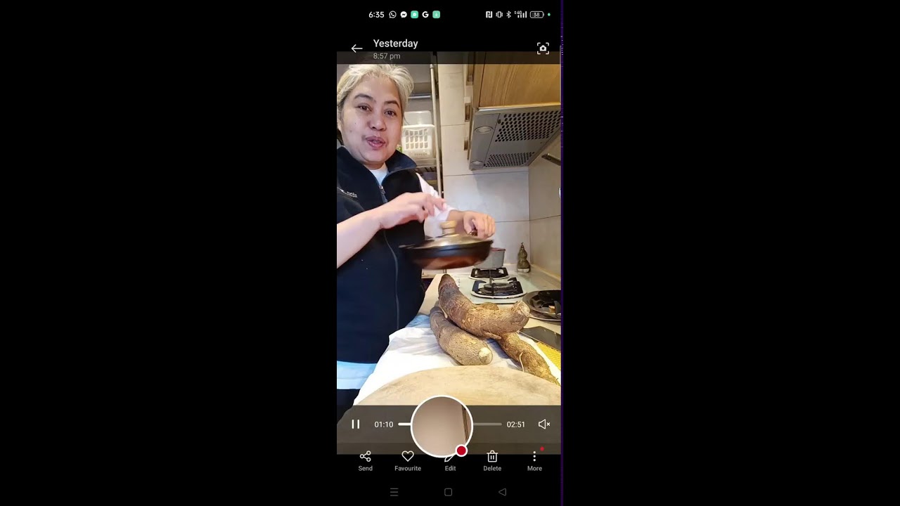 maris channel is live stream Cutting Cassava and steam - YouTube