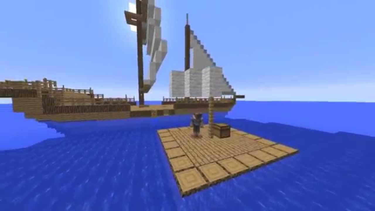 Ship Survival - Minecraft Survival Map - YouTube