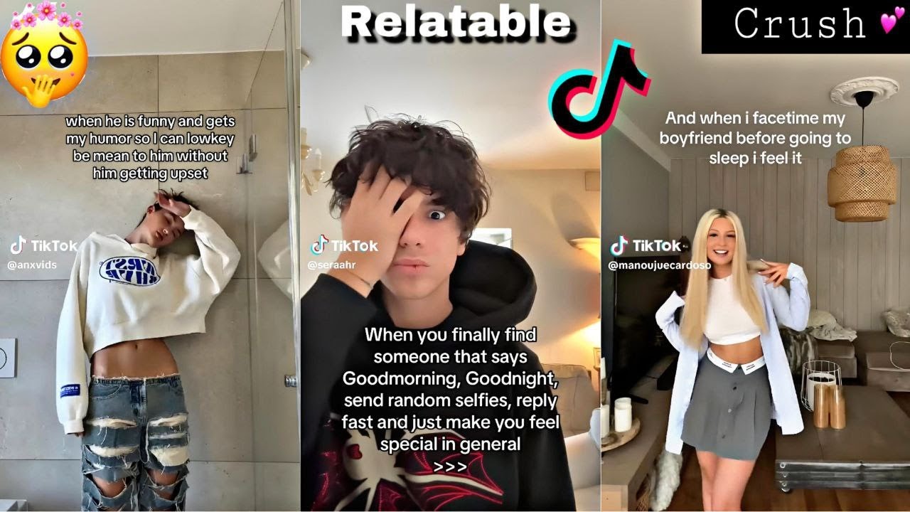 32 Minutes of Relatable Crush TikTok's Compilation ️ - YouTube