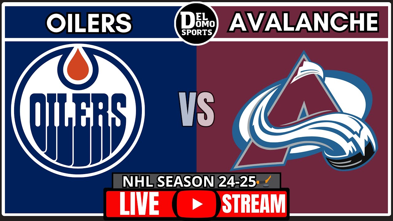 Edmonton Oilers vs Colorado Avalanche 🏒 NHL Game Score Play-by-Play ...