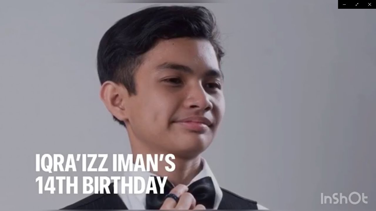 Iqra'Izz Iman's Birthday 2020 - YouTube
