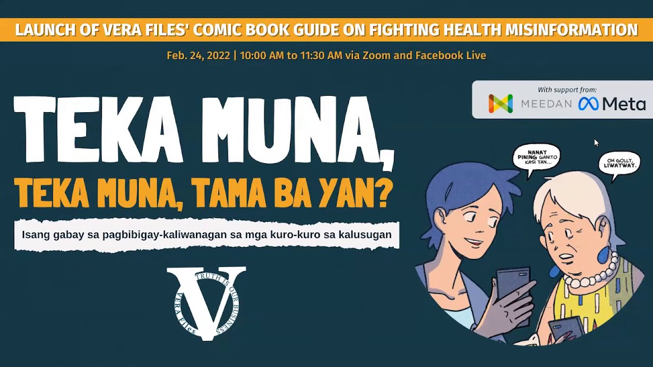 Teka Muna, Teka Muna! Tama Ba 'Yan: The Comic Book Launch - YouTube