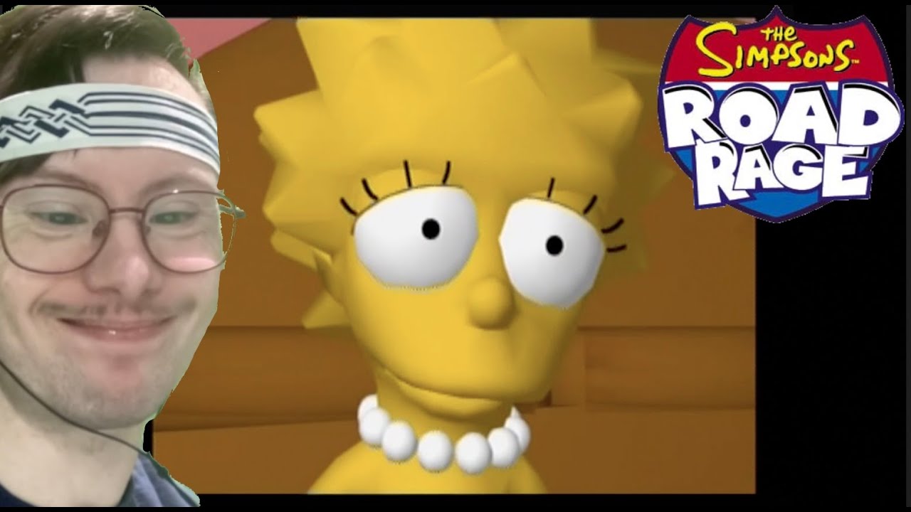 LISA SIMPSON VS RADIOACTVITY | The Simpsons Road Rage - YouTube