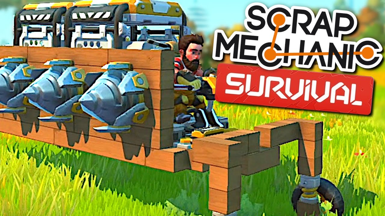Automating Crop Farming and Building the ULTIMATE DRILL MINER - Scrap ...