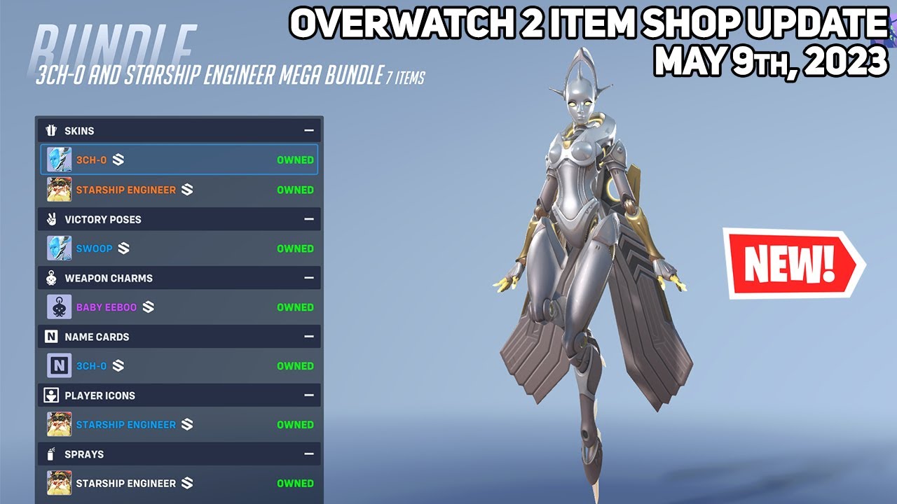 *NEW* ECHO & TORBJORN LEGENDARY BUNDLES! Overwatch 2 Item Shop Update ...