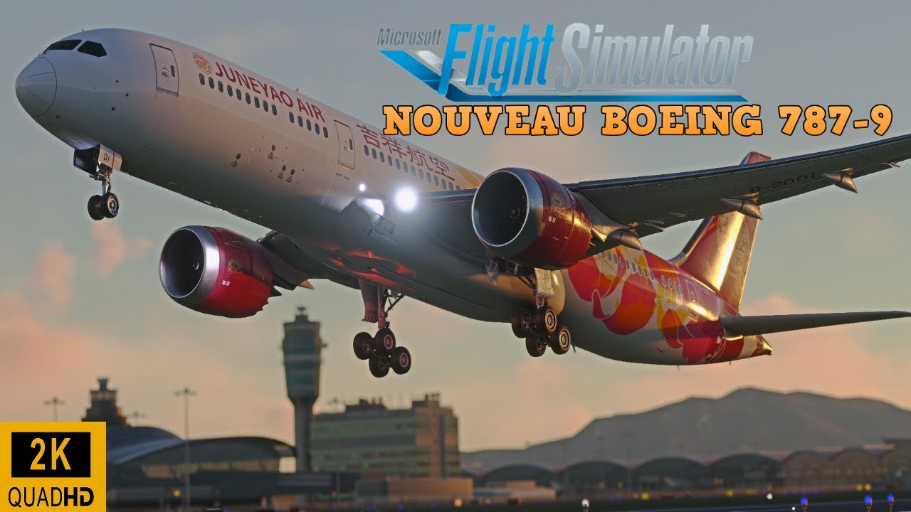 NOUVEAU BOEING 787-9 SUR FS2020 | English subtitles - YouTube