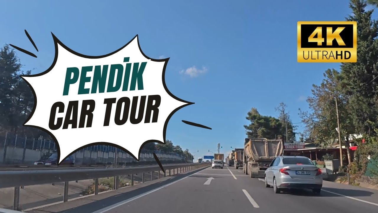 Istanbul 4k Drive | From Pendik to Sancaktepe | Car Driving in Istanbul ...