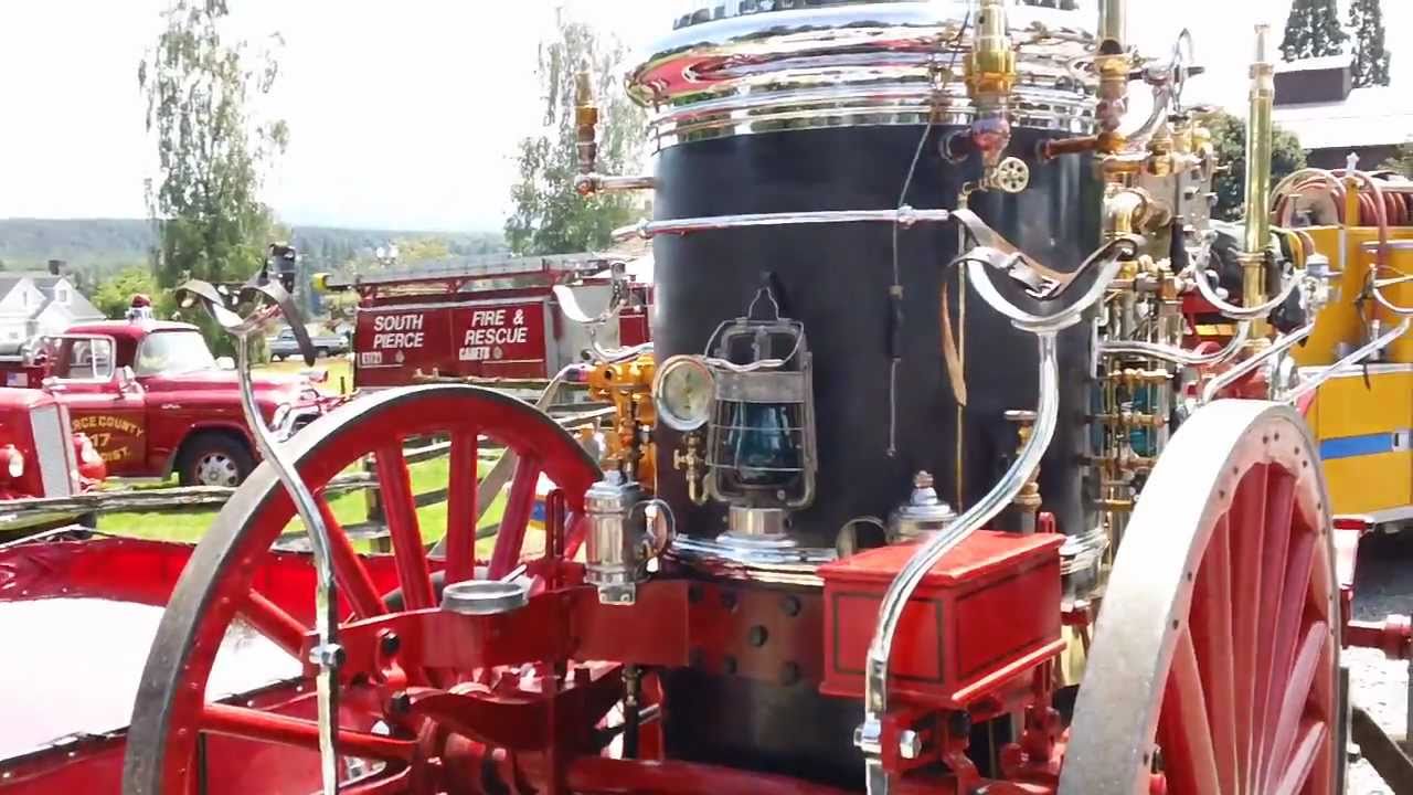 Part 2 Fire Truck (Steamer Pump) @Wilcox Farms 2011 - YouTube