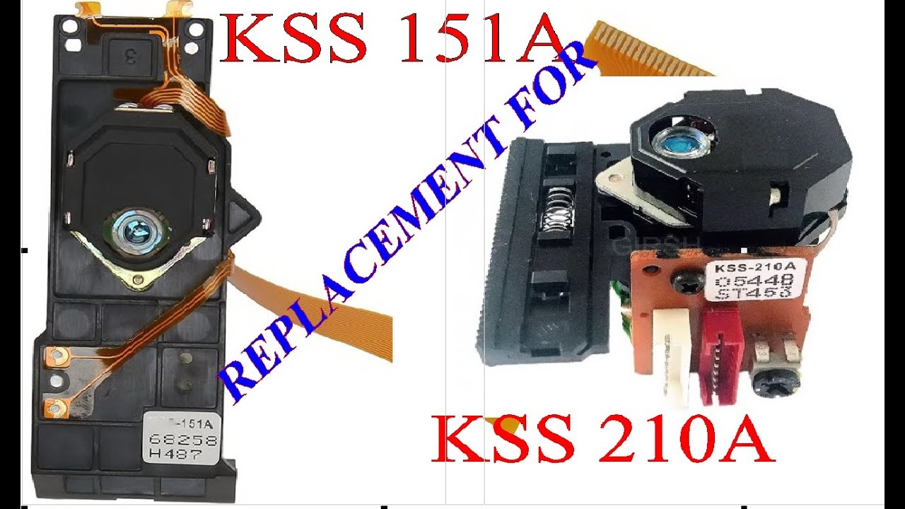 Заміна лазерної головки KSS 151A на KSS210A у програвачі Akai CD73 фінал!!! - YouTube