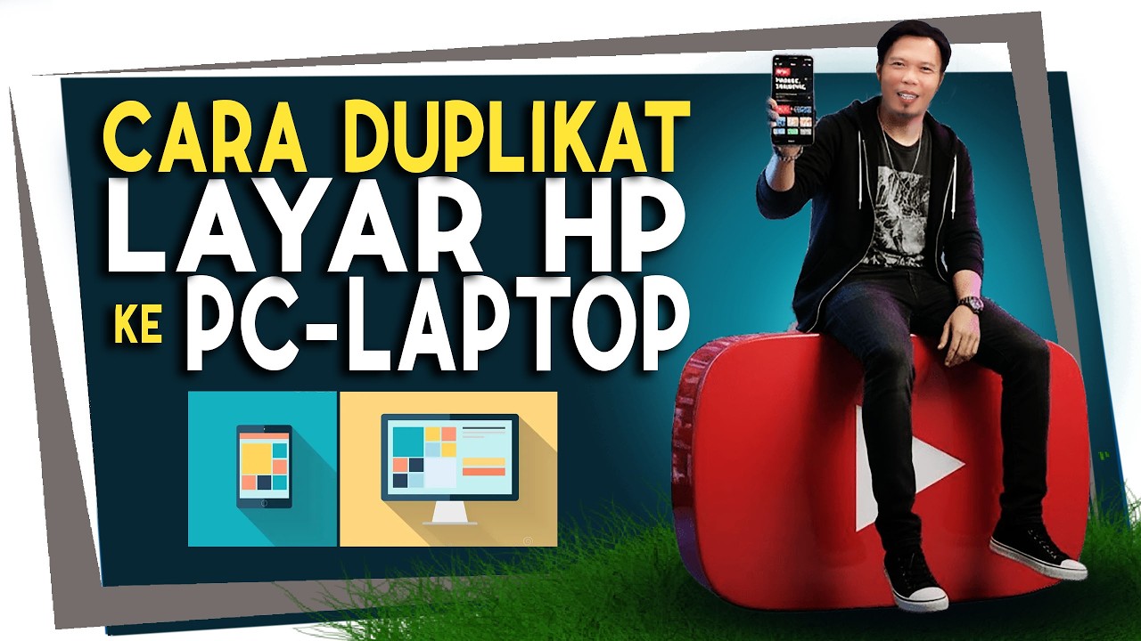 ️DUPLIKAT LAYAR HP ke PC/LAPTOP - YouTube