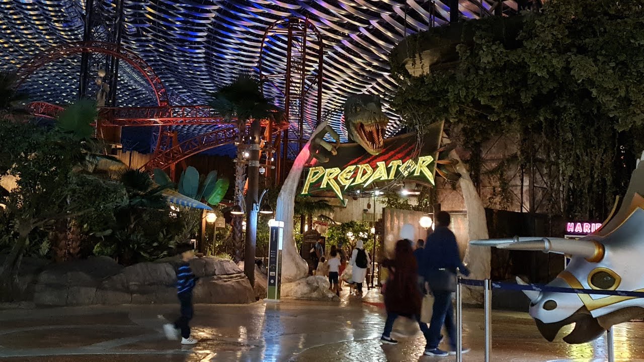 Predator Rollercoaster IMG Worlds of Adventure Dubai 2022.The original ...