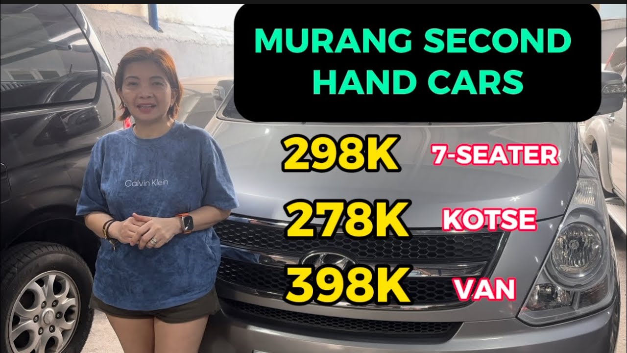 MURANG SECOND HAND CARS 298K 7-SEATER 278K KOTSE 398K VAN #repocars # ...